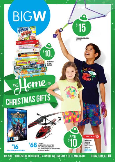 Big W Christmas Toy Sale and Gift Catalogue - Catalogue AU