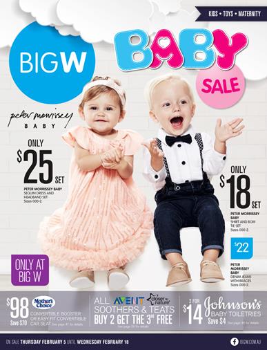 Big W February Online Catalogue 2015 Baby Clothing - Catalogue AU