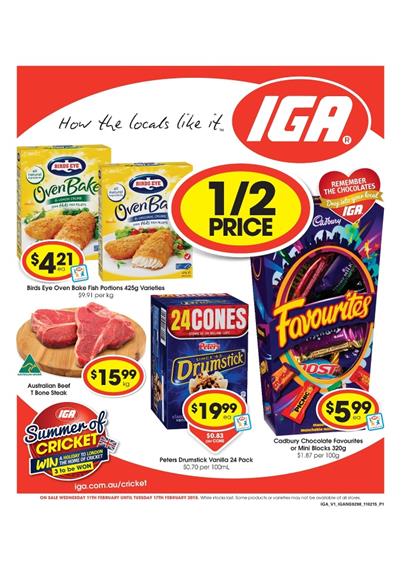 Iga Catalogue Deli Fresh Food Deals February 2015 - Catalogue AU