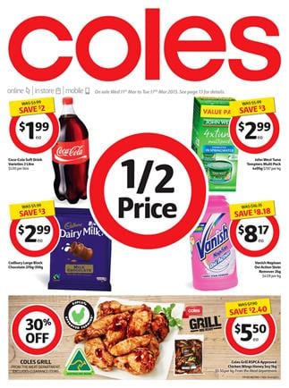 Easter Chocolates Coles Catalogue March 2015 - Catalogue AU