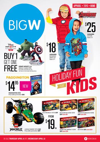 Big W Catalogue April Holiday Entertainment and Toy Sale - Catalogue AU