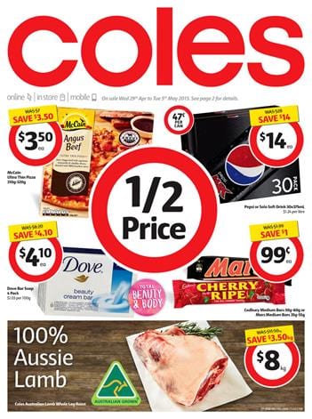 Coles Catalogue Half Price Specials | Coles Australia