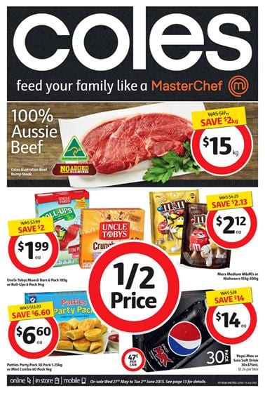 Coles Catalogue 27 May 2015 Products - Catalogue AU