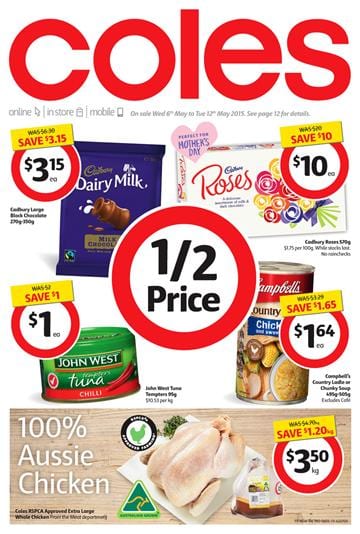 Coles Catalogue Mothers Day | Coles Catalogue 6th May