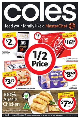 Coles Catalogue Specials 20 May 2015 - Catalogue AU