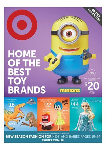 Target Toy Brands Catalogue 14 May 2015 - Catalogue AU