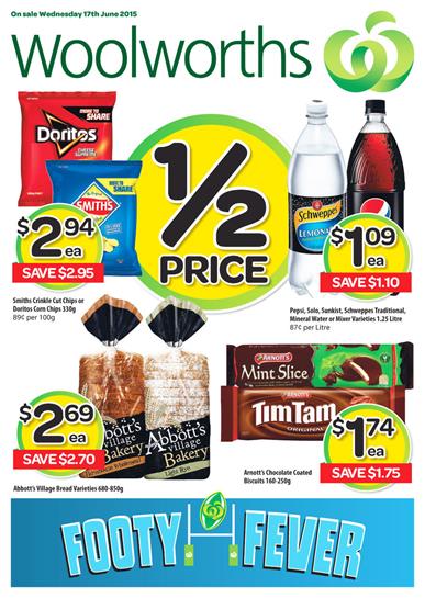Woolworths Specials Catalogue 17 Jun 23 Jun 2015 - Catalogue AU