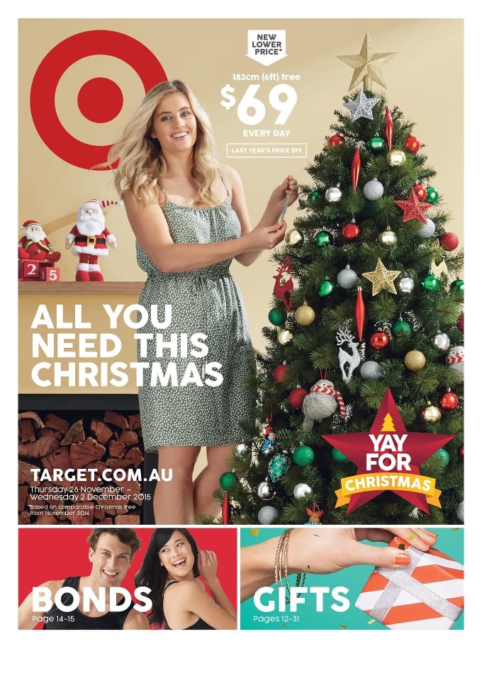 Target Catalogue Christmas Specials 26 - 2 Dec 2015 - Catalogue AU