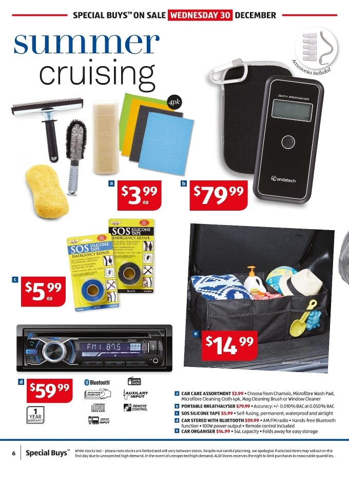 ALDI Catalogue Summer Specials 30 Jan - Catalogue AU