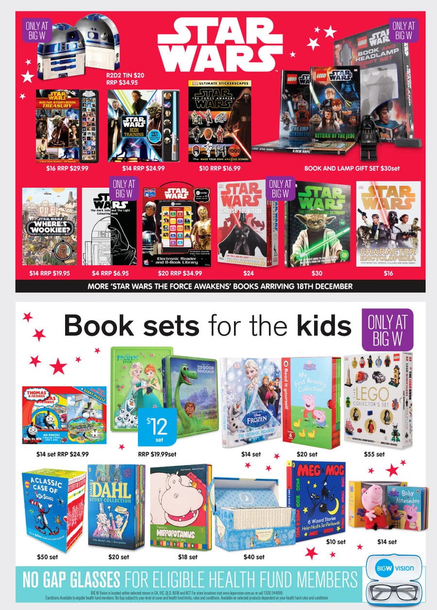 Big W Star Wars Catalogue 17 - 24 Dec 2015 - Catalogue AU