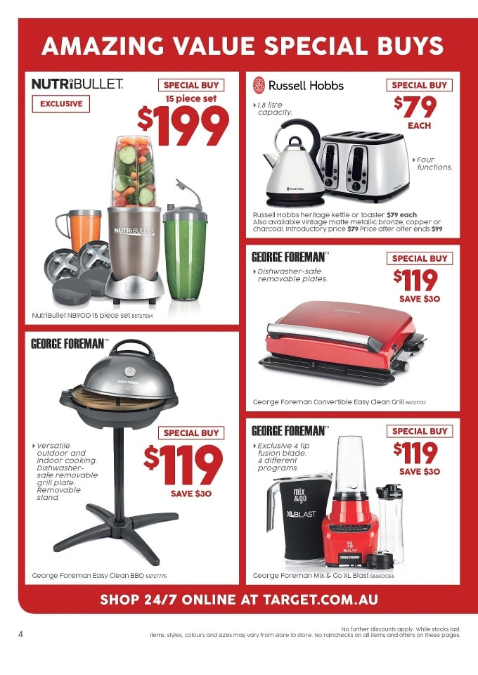 Target Kitchen Essentials Catalogue 24 - 30 Dec 2015 - Catalogue AU