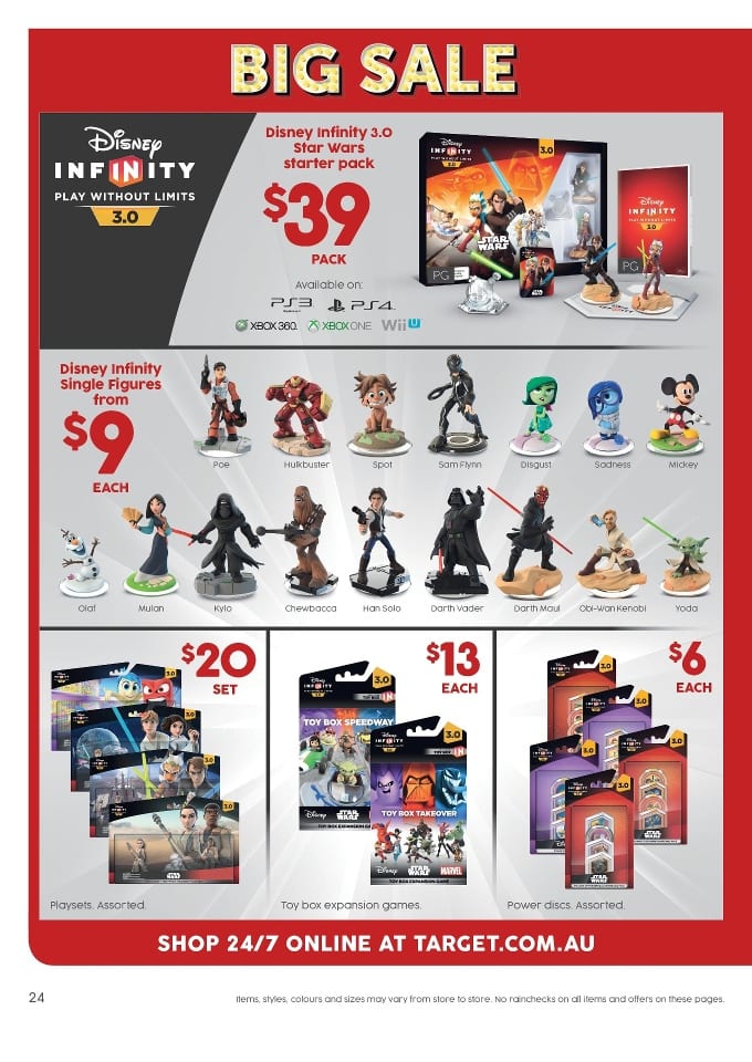 Target Star Wars Offers Catalogue 24 - 30 Dec 2015 - Catalogue AU