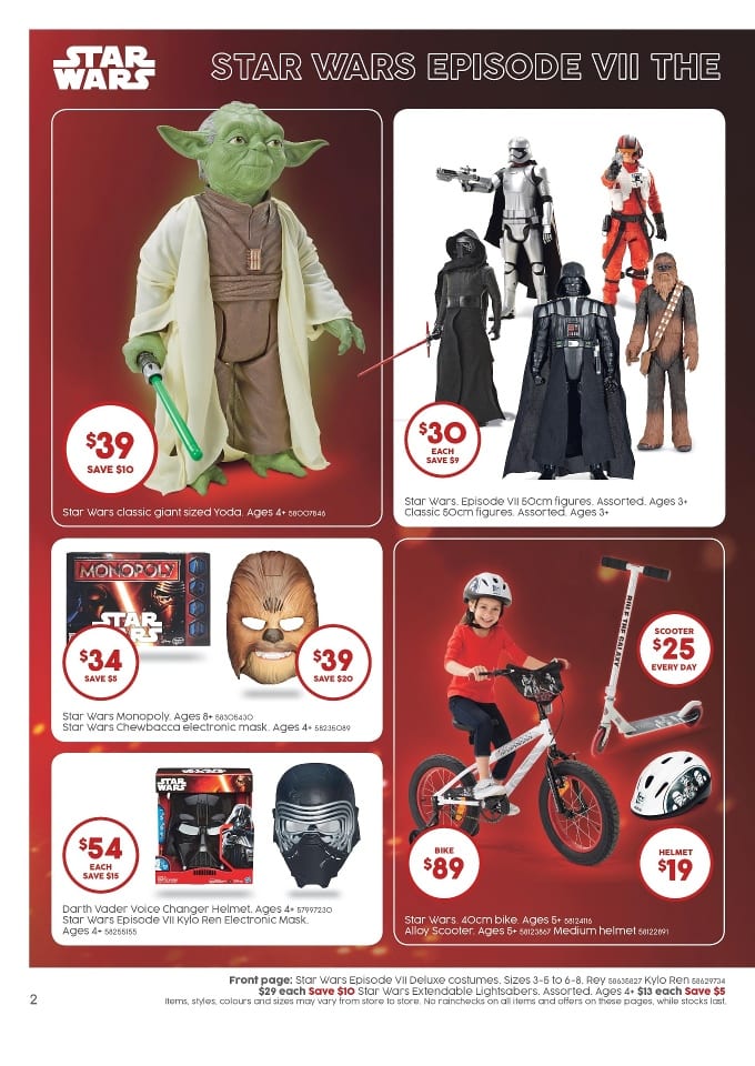 Target Star Wars Specials Catalogue 17 - 24 Dec 2015 - Catalogue AU
