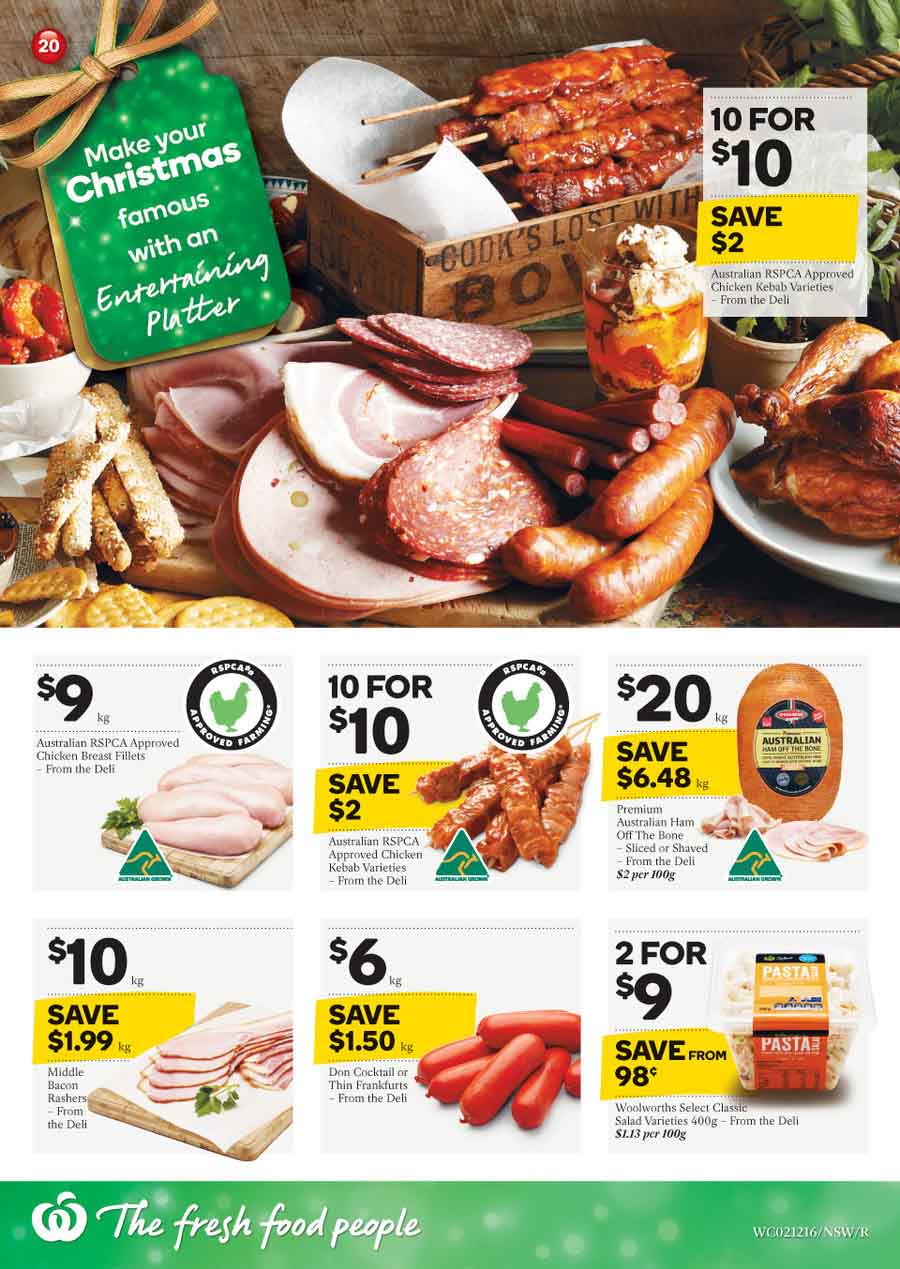 Woolworths Catalogue Food Festive 2 - 8 Dec 2015 - Catalogue AU