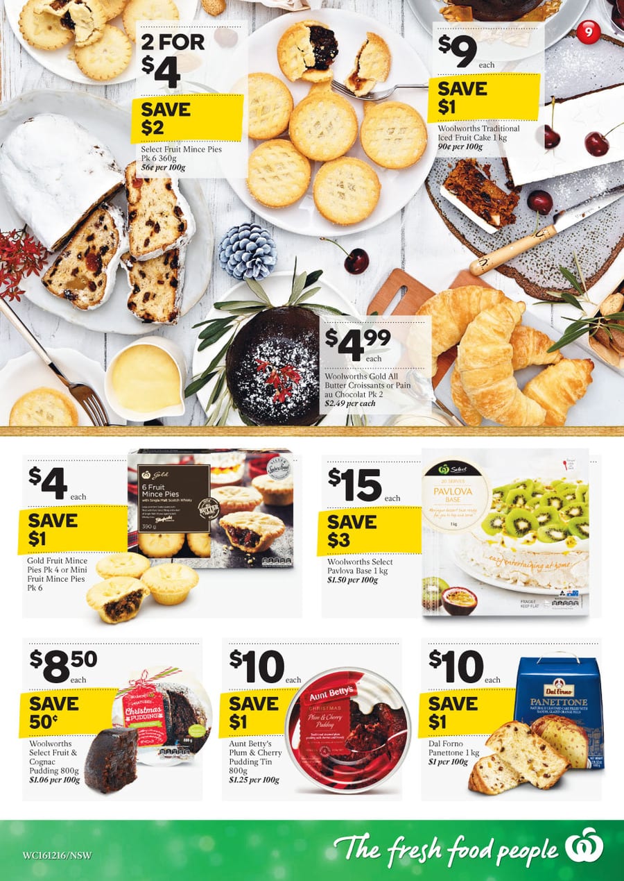 Woolworths Christmas Treats Catalogue 16 - 22 Dec 2015 - Catalogue AU