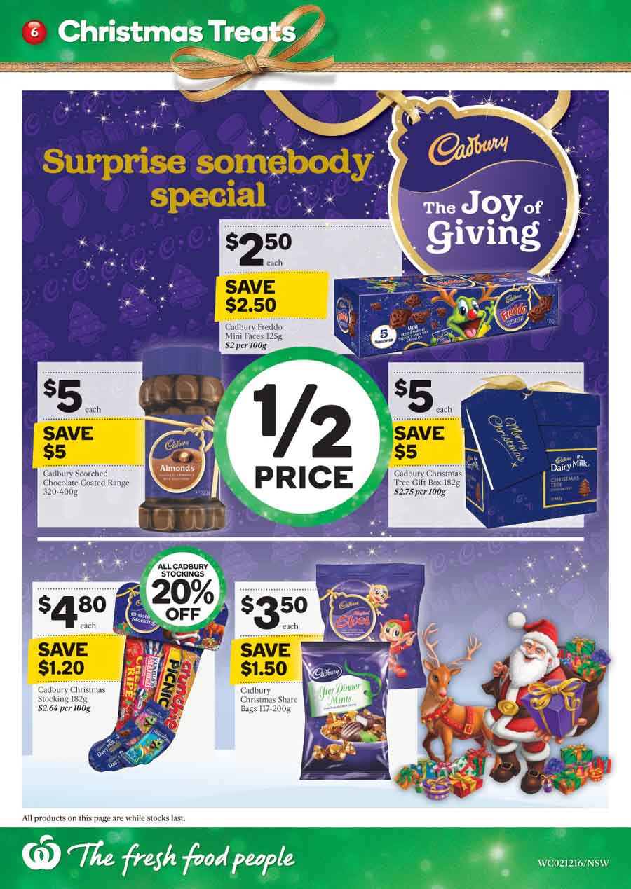 Woolworths Christmas Treats Catalogue 2 - 8 Dec 2015 - Catalogue AU