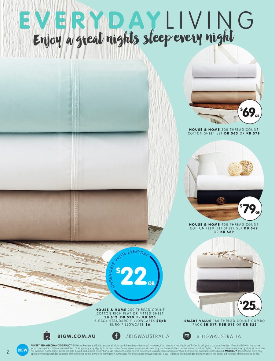 Big W Catalogue Sheet Set 14 - 20 Jan 2016 - Catalogue AU