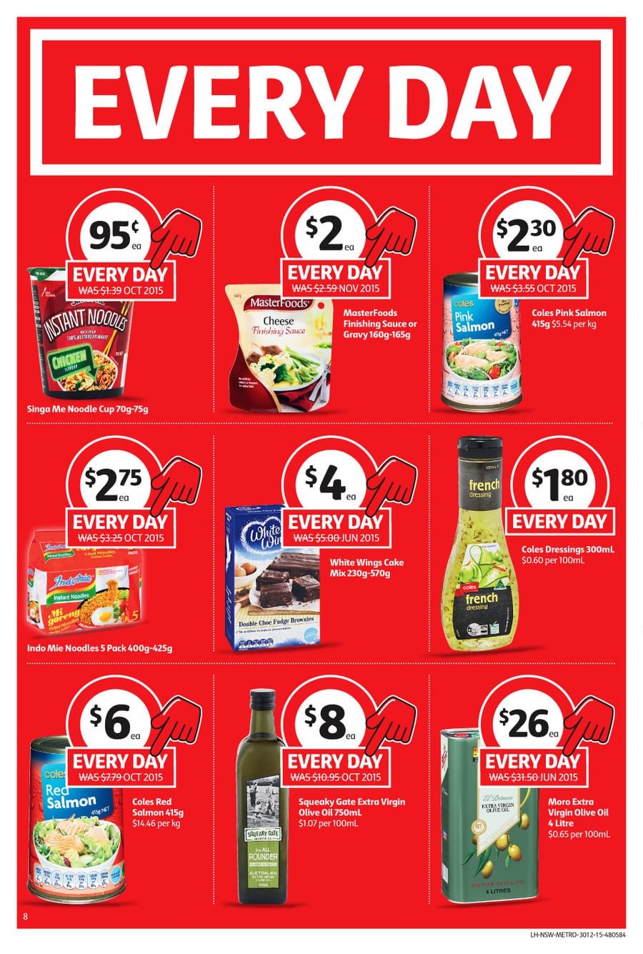 Coles Everyday Specials Catalogue 30 - 5 Jan 2016 - Catalogue AU