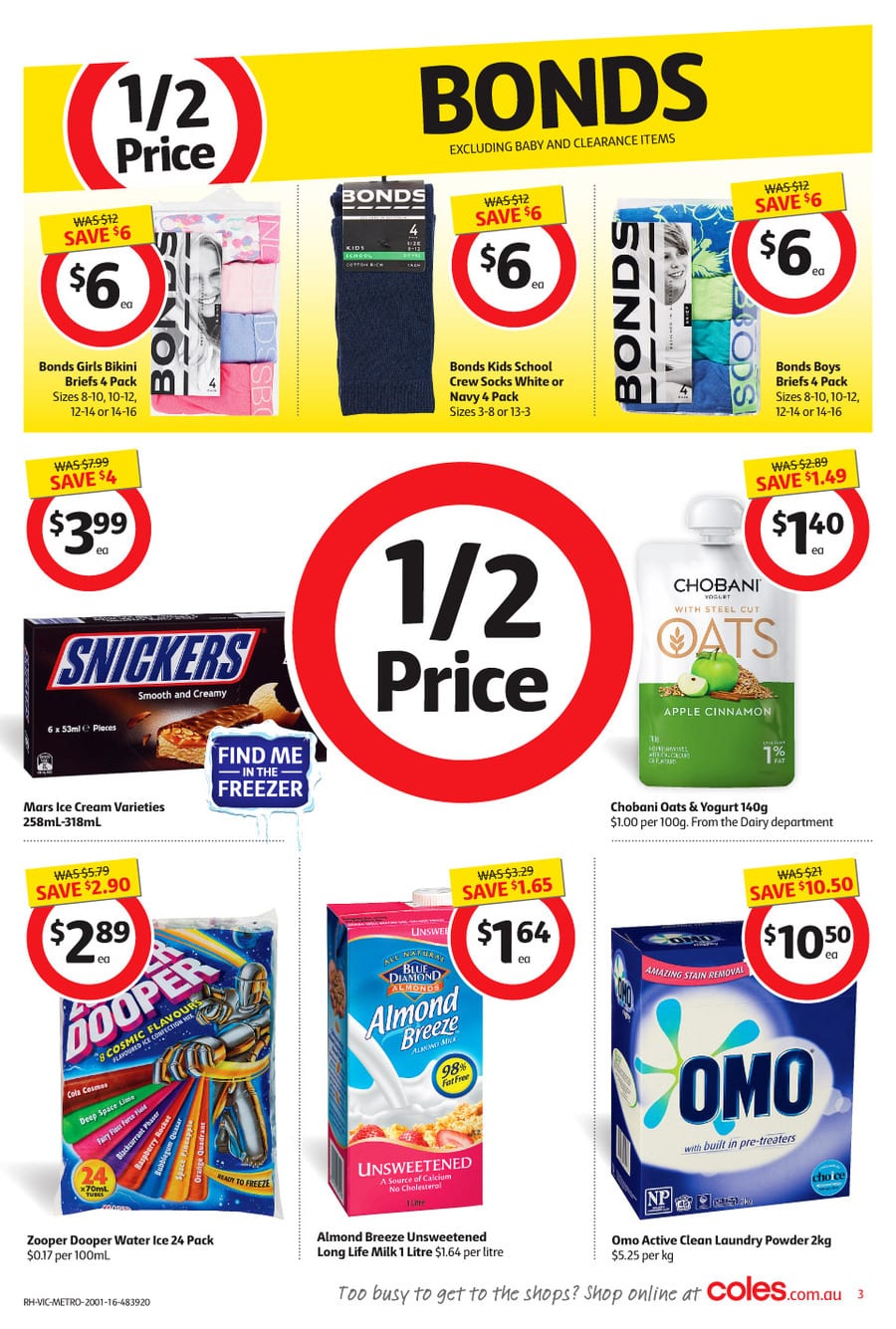 Coles Good Snacks Catalogue 20 - 26 Jan 2016 - Catalogue AU