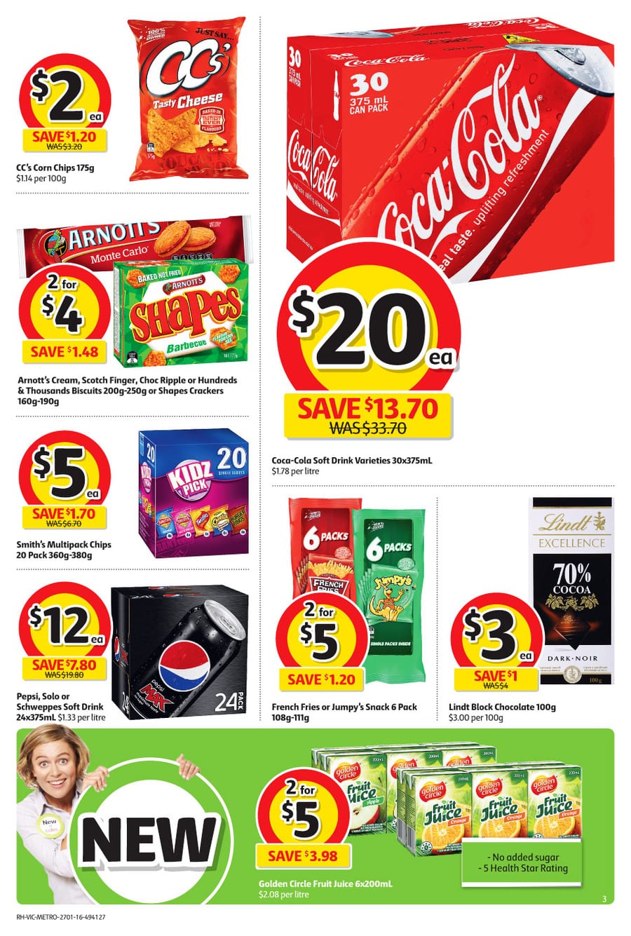 Coles Catalogue Good Snacks 27 2016 - Catalogue AU