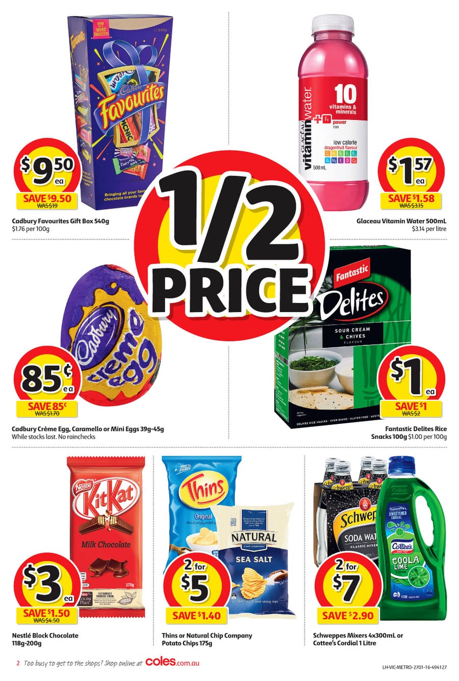 Coles Good Snacks Catalogue 27 - 2 Feb 2016 - Catalogue AU