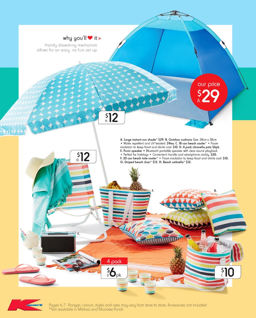 Kmart Summer Specials Catalogue 1 - 6 Jan 2016 - Catalogue AU