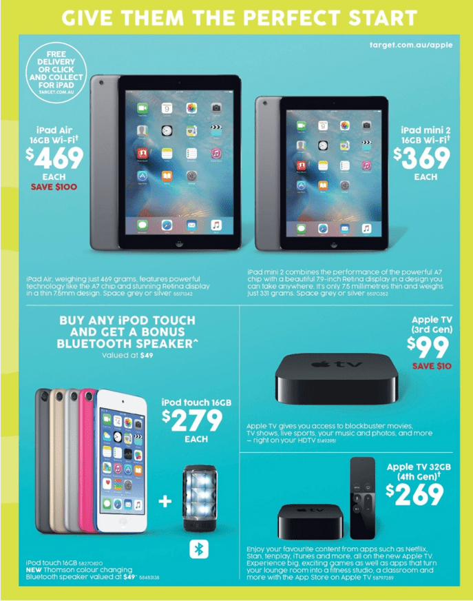 Target Apple Catalogue 20 - 27 Jan 2016