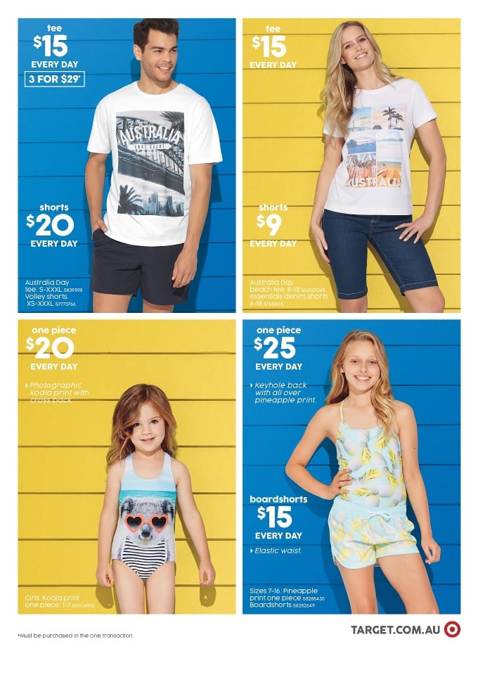 Target Catalogue Aussie Day 17 - 19 Jan 2016 - Catalogue AU