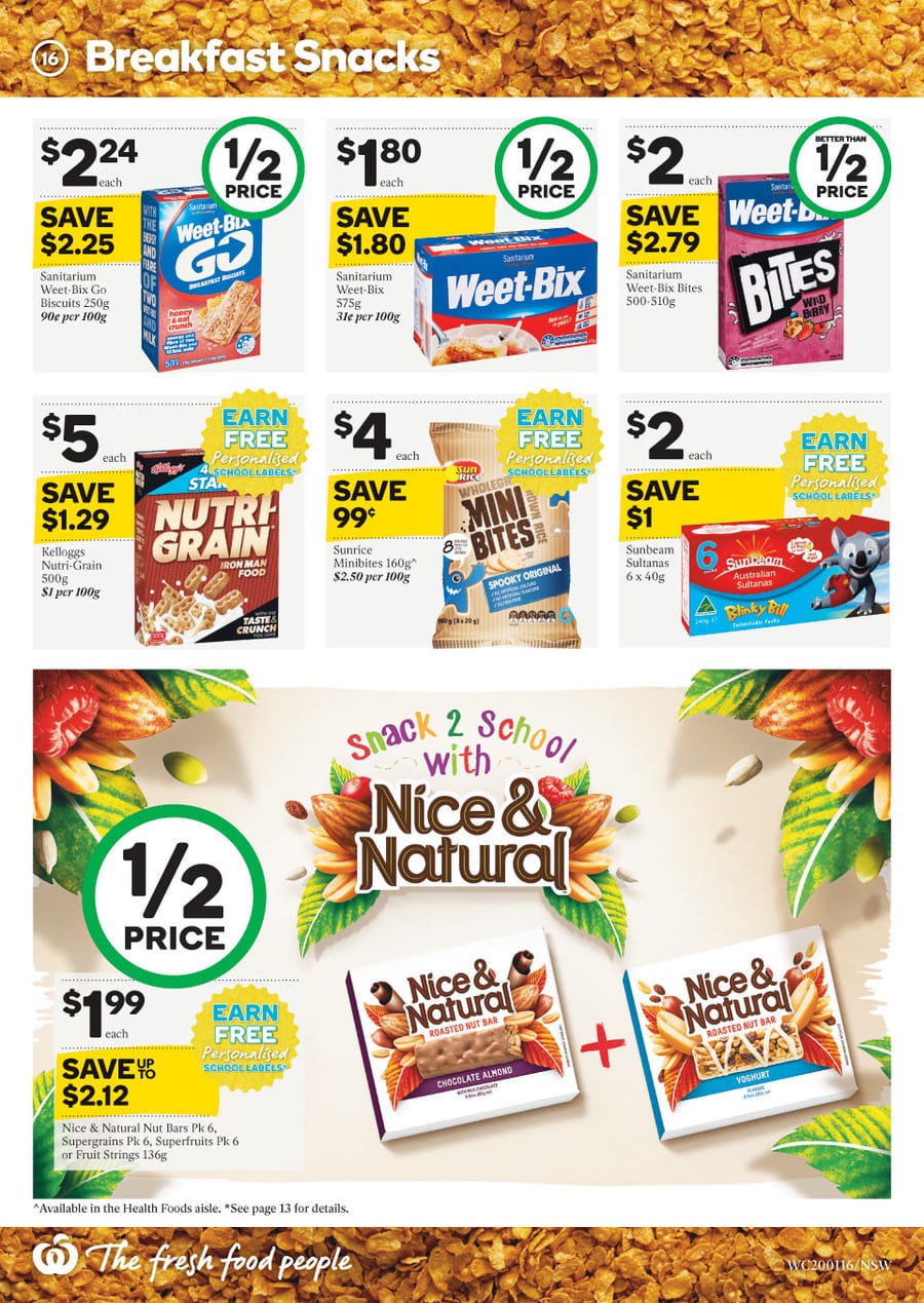 Woolworths Breakfast Catalogue 20 - 26 Jan 2016 - Catalogue AU