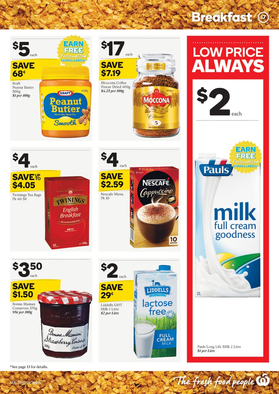 Woolworths Good Breakfast Catalogue 20 - 27 Jan 2016 - Catalogue AU
