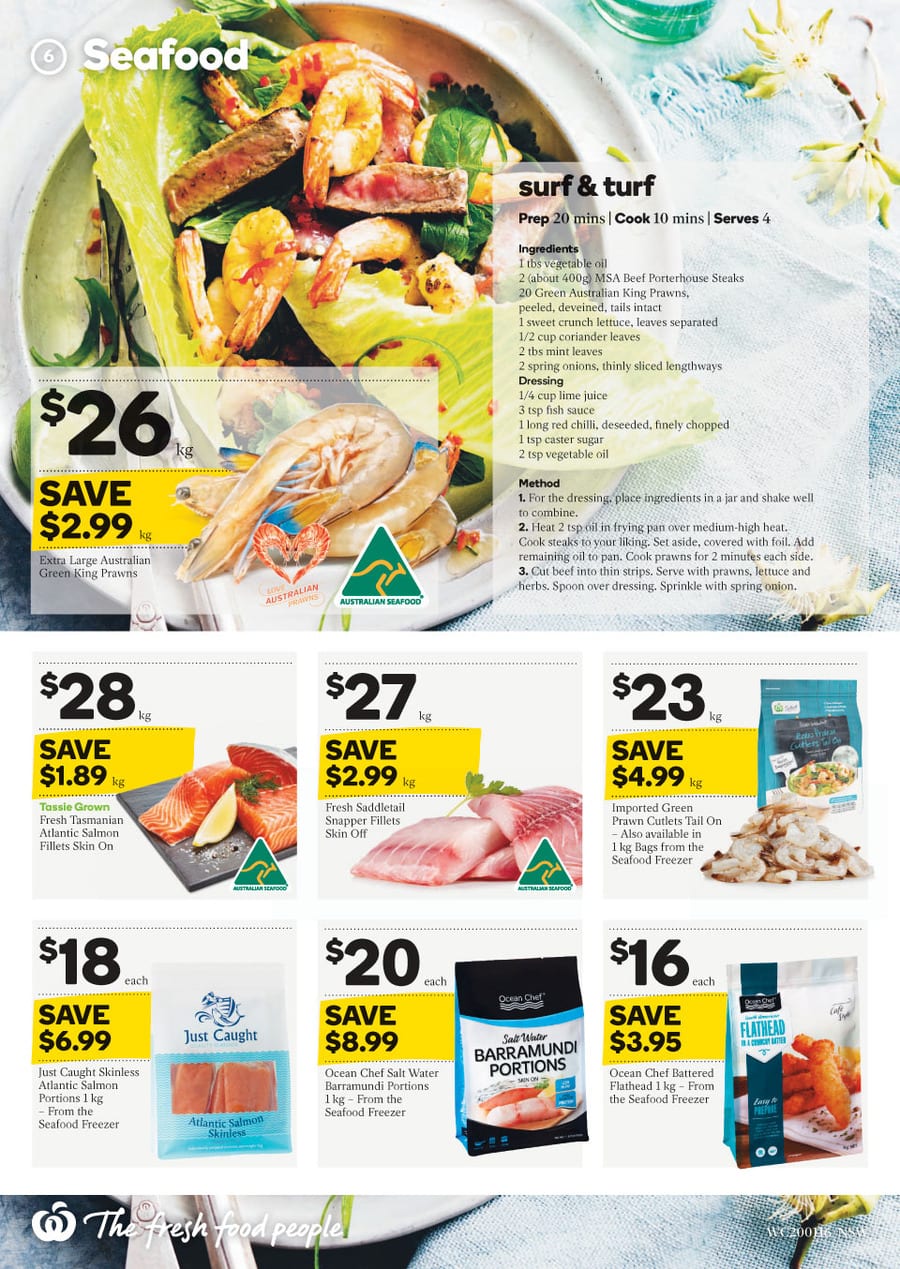 Woolworths Seafood Catalogue 22 - 27 Jan 2016 - Catalogue AU