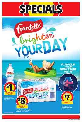 Coles Water Specials Catalogue 24 - 1 Mar 2016 - Catalogue AU