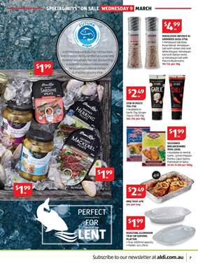ALDI Seafood Specials Catalogue 9 - 15 Mar 2016 - Catalogue AU