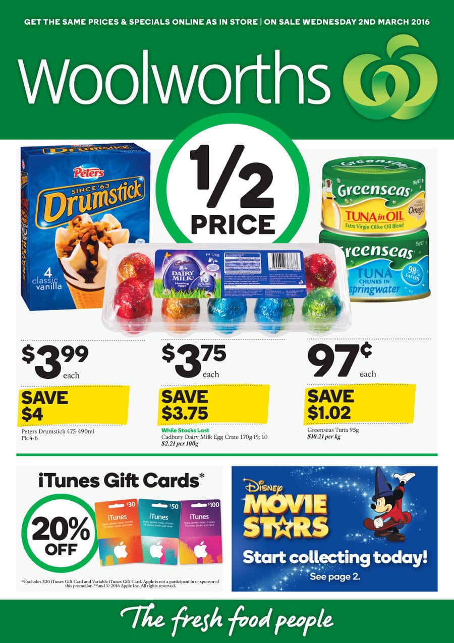 Woolworths Special Offer Catalogue 2 - 8 Mar 2016 - Catalogue AU