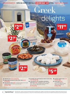 ALDI Greek Delights Catalogue Apr 2016 - Catalogue AU