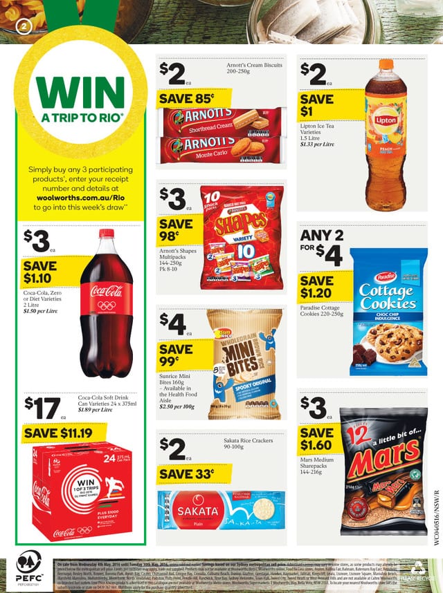 Woolworths Catalogue Good Snacks May 2016 - Catalogue AU