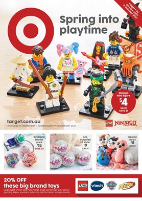 Target Catalogue Spring Toy Sale 20 - 27 September 2017 - Catalogue AU