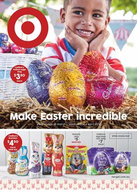 Target Catalogue Easter Candies 28 Mar - 4 Apr 2018 - Catalogue AU