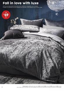 Target Catalogue Scarlett Velvet Quilt Cover Set - Catalogue AU