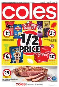 Coles Catalogue Snack Deals 3 - 9 Oct 2018 | Half-Price Sale - Catalogue AU
