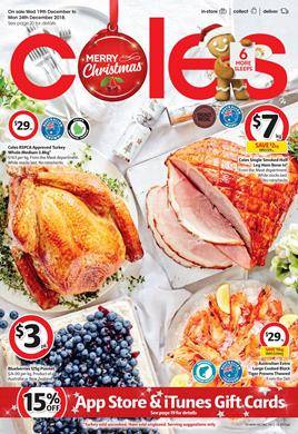 Coles Catalogue Christmas Foods 19 - 24 Dec 2018 - Catalogue AU