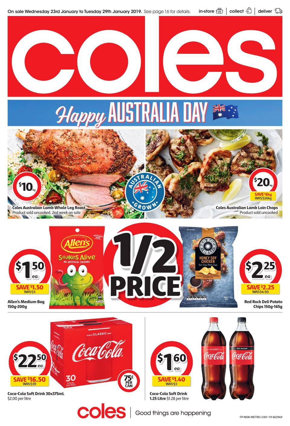 Coles Catalogue Deals 23-29 Jan - Catalogue AU