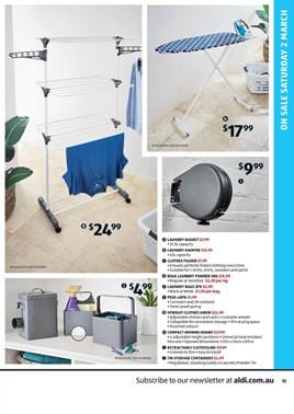 ALDI Catalogue Laundry Products 2 Mar 2019 | Gardening - Catalogue AU