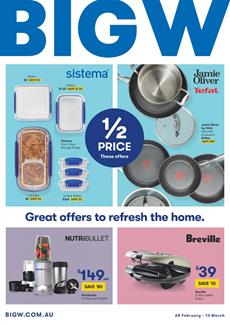 Big W Catalogue Kitchen Products 28 Feb - 13 Mar 2019 - Catalogue AU