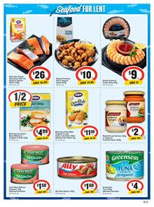 IGA Catalogue Seafood for Lent 6 - 12 Mar 2019 - Catalogue AU