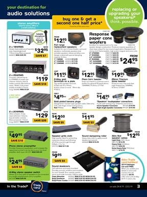 Jaycar Catalogue Audio Products May 2019 - Catalogue AU