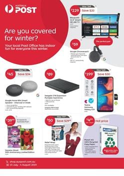 Australia Post Catalogue July Deals 2019 - Catalogue AU