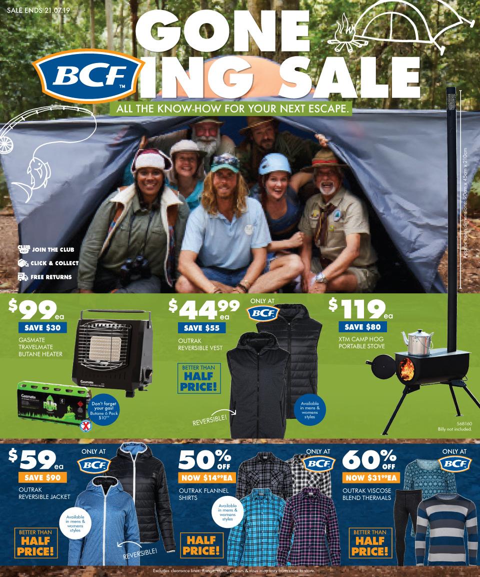BCF Catalogue Clothing Savings 3 - 21 Jul 2019 - Catalogue AU