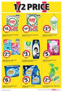 Coles Half Price Sale Cleaning Supplies Catalogue 14 - 20 Aug 2019 ...