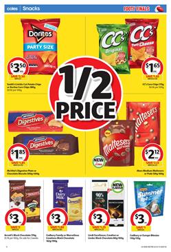 Coles Game Snacks Catalogue Range October 2019 - Catalogue AU